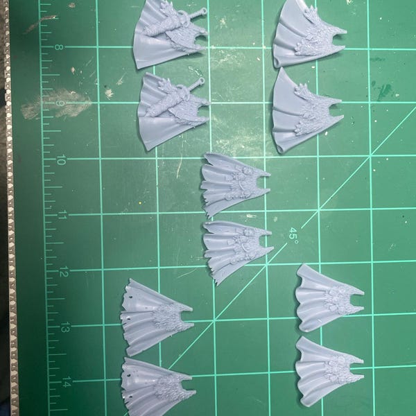 3D Printed Krieg Commissar Miniature by 3dartguy - Etsy