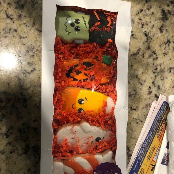 Halloween Spooky Cookie Box - Halloween Cookies - Etsy
