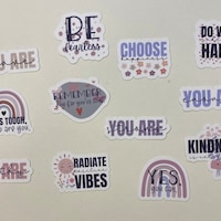 Printable PNG Stickers - Fun Adult Workplace Sticker Bundle - Digital ...