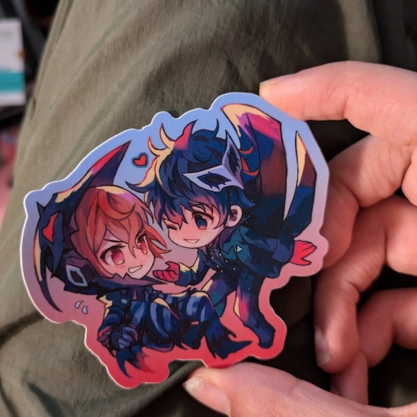P5 Akechi & Joker Vinyl Stickers - Etsy