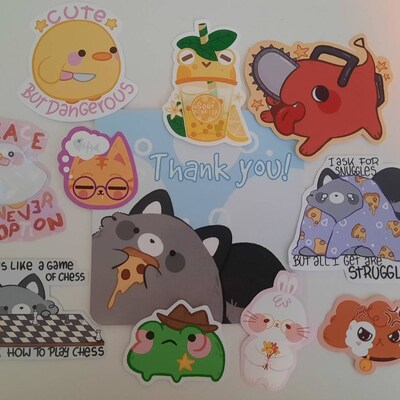 Mystery Bag, Cute Grab Bag Sticker, Meme Sticker, Kawaii Sticker, Cute ...