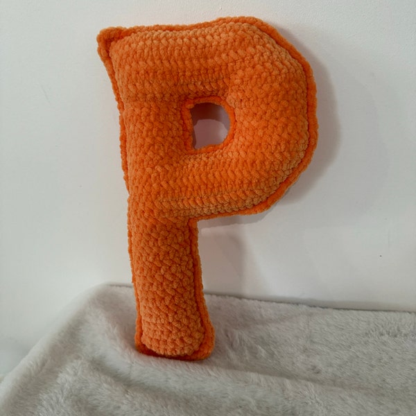 Letter P Alphabet Amigurumi Plushie Crochet Pattern Kawaii Cuddler ...
