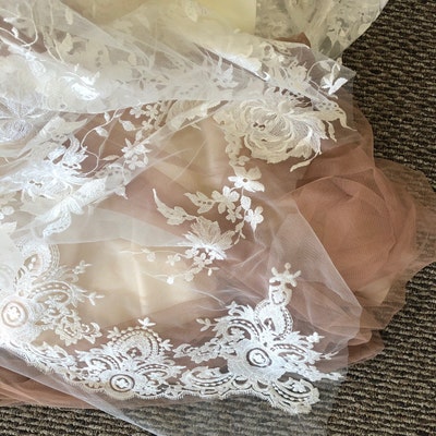 Tan Nude Color Tulle Netting Fabric, Skin Flesh Color Tulle for Bridal ...