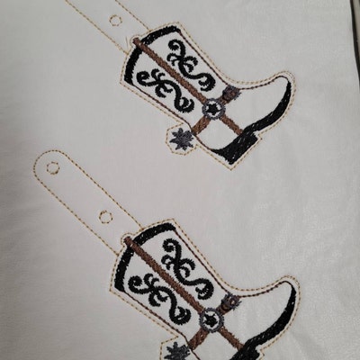 ITH Dotted Dog Wallet Tab Card Wallet Tab Dog Embroidery - Etsy