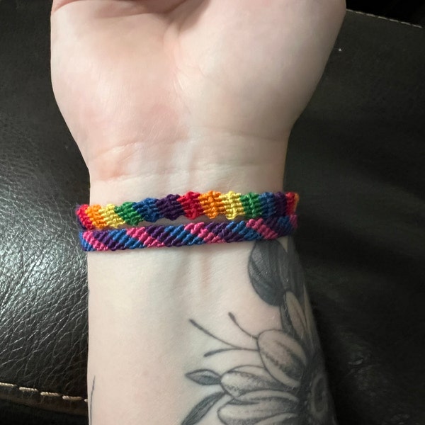 LGBT Bracelet Jewelry - LGBTQ Anklet - Friendship Bracelet - LGBT Ally ...