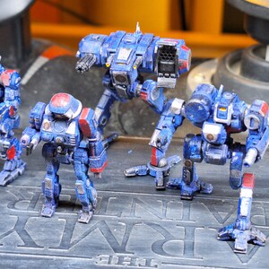 Battletech Miniatures Classic Unseen Designs 3D Printed on Demand - Etsy UK