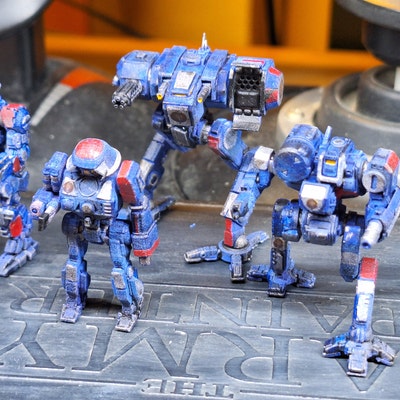 Battletech Miniatures Classic Unseen Designs 3D Printed on Demand - Etsy UK