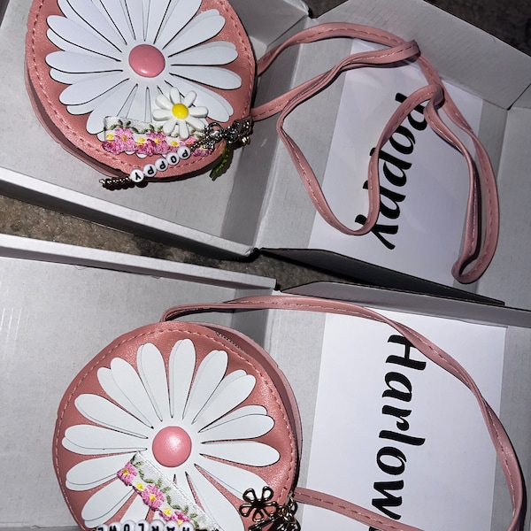 Custom Flower Daisy Girl Proposal Gift Box With Sunglasses, Toddler ...