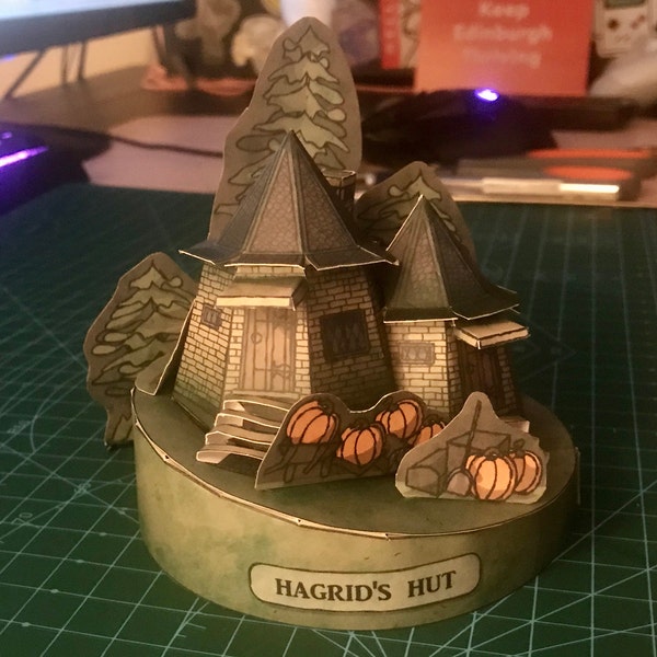 GATEKEEPER'S HUT PAPERCRAFT - Cut & Assemble Paper Model Kit - Etsy Canada