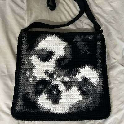 Slipknot Inspired Logo Crochet Mall Goth Bag Numetal Metal - Etsy