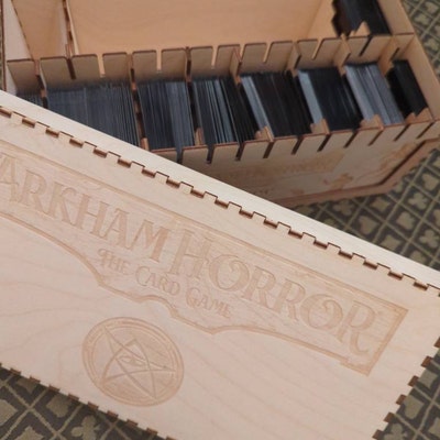 Arkham Horror LCG Deluxe, Premium Vertical Card Storage Box - Etsy