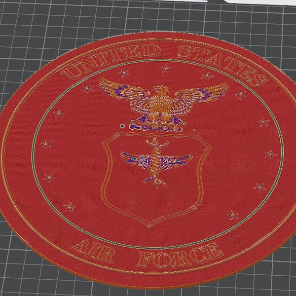 Us Army American Army Sign 3D STL Model CNC Router Engraver Artcam ...