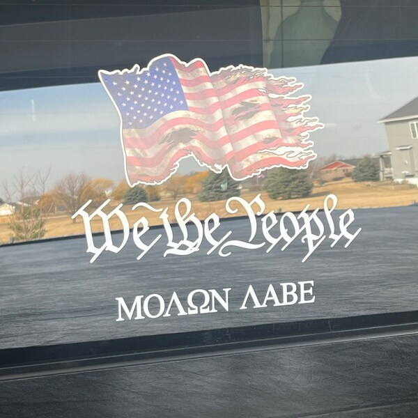 We the People 2nd Amendment Car Truck Van Window or Bumper Sticker ...