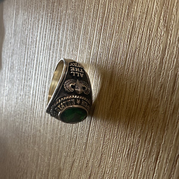 Custom Made Ring , Silver 925 , 1962 , Naval Ring , Class , New ...