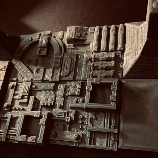 Doctor Who Pandorica Prop 3d Printed Silver/gray - Etsy