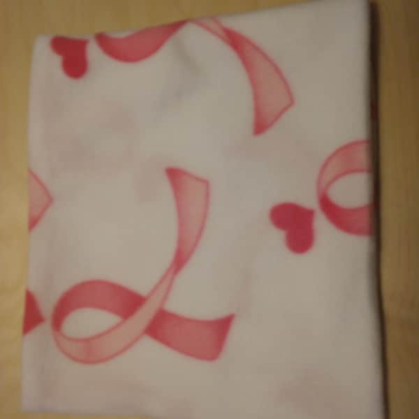 Breast Cancer Awareness BCA Pink Ribbon Neck Gaiter Neck Warmer Fleece ...