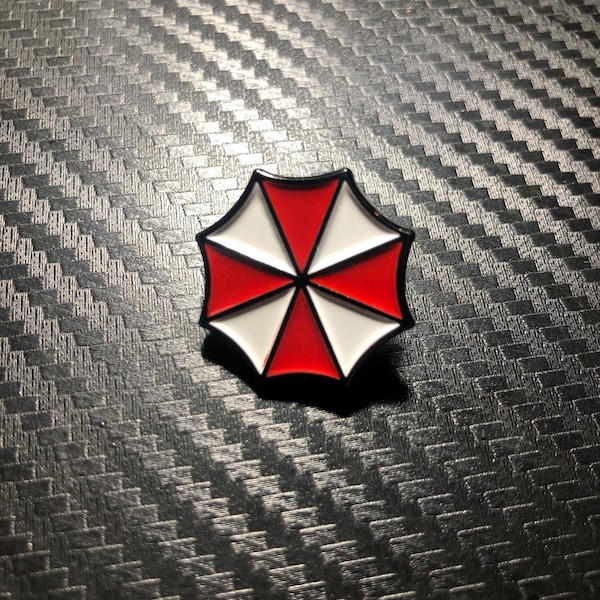 Umbrella Corporation Style Pin (max.dim 22mm) Resident Evil - Enamel ...