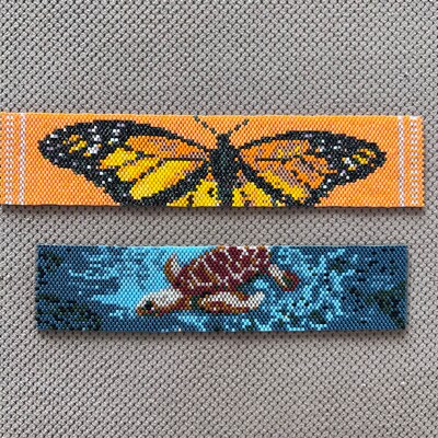 Mickey and Minnie Loom Pattern, Loom Pattern, Loom Patterns, Bead Loom ...