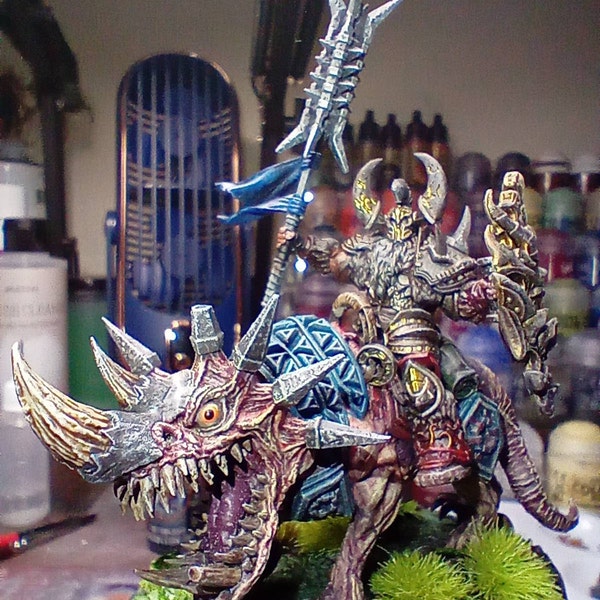 Giant Insect Cavalry & Rider Miniature Artisan Guild Mount Model ...