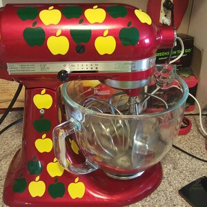 Delicious Apples Butterflies Kitchenaid Mixer Mixing Machine | Etsy