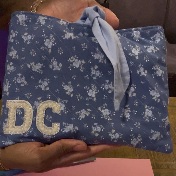 Quilted Book Cover Sewing Pattern: Customizable Journal, Bible (PDF ...