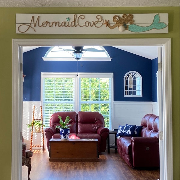 Handmade welcome Turtle With Rope Beach Pallet Art Coastal Decor ...