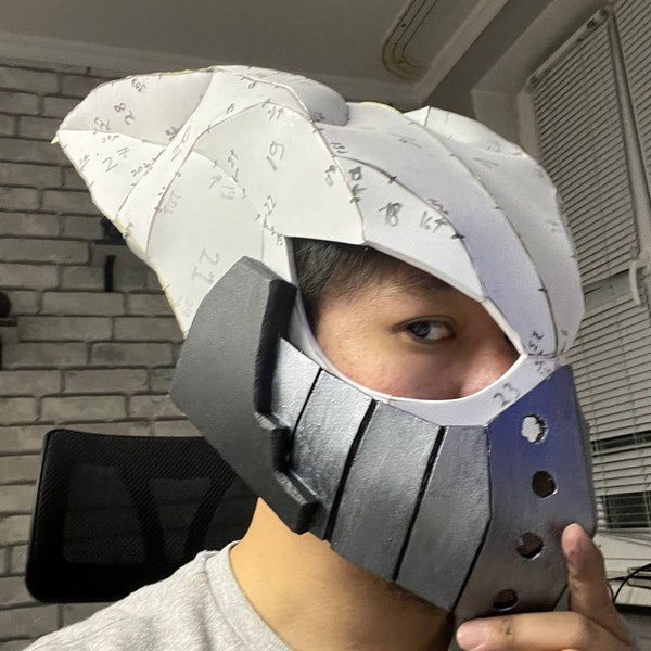 Dark Deku Foam Head Pattern - Etsy