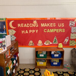 Bulletin Board Display Kit - Printable Teacher Bulletin Board – Reading ...