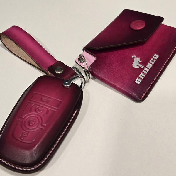 Mini Cooper 2022 2024 Handcrafted Leather Key Fob Cover for Clubman ...
