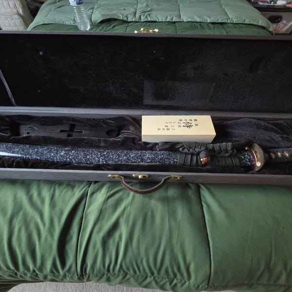 Koku Ran(黒嵐), Japanese Katana, Traditionally Handcrafted, Artisan ...