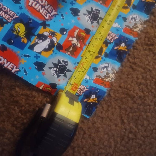 Looney Tunes Fabric Be Looney Explosive Cast in Blue From Riley Blake ...