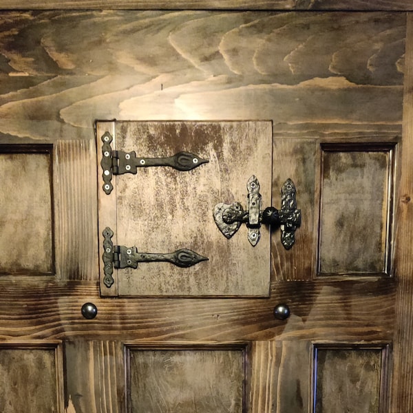 CAST IRON DOOR Latch Rustic Iron Door Privacy Catch Latch Victorian ...