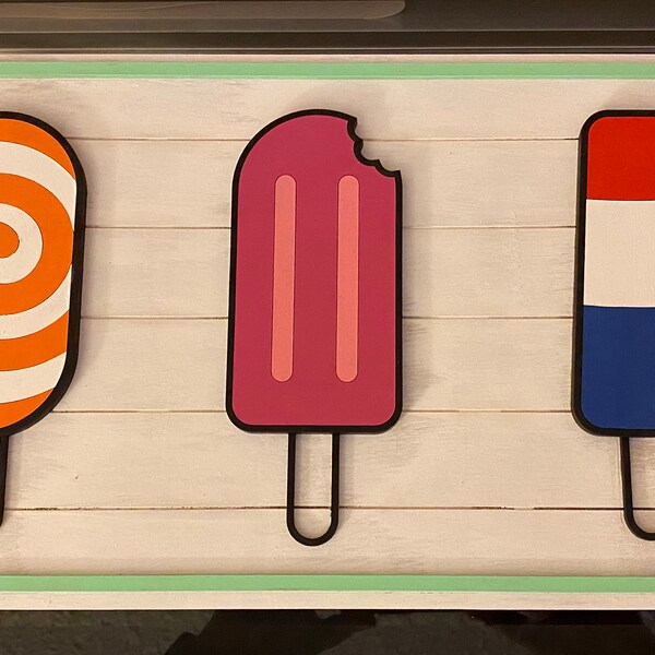 Popsicles SVG Laser Cut Files for Glowforge - Laser Cutter Artwork ...