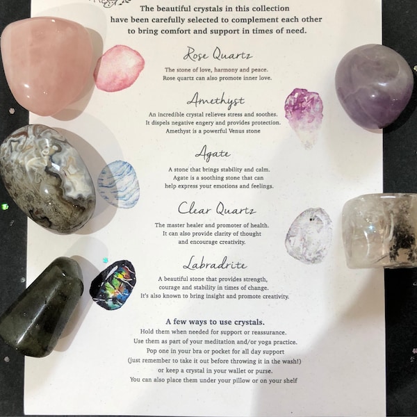 Crystals for Children,children Crystal Set, Reiki. Chakra Crystals ...