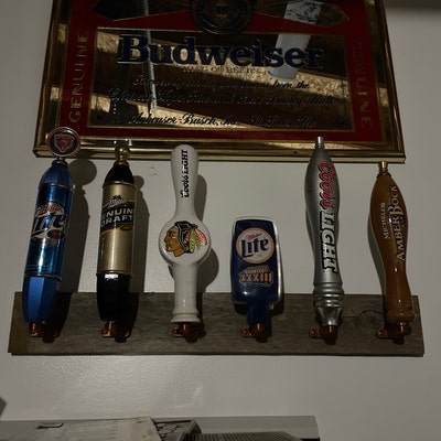 Tap Handle Wall Display stand Off Holds 7 Tap Handles 24 Wide - Etsy