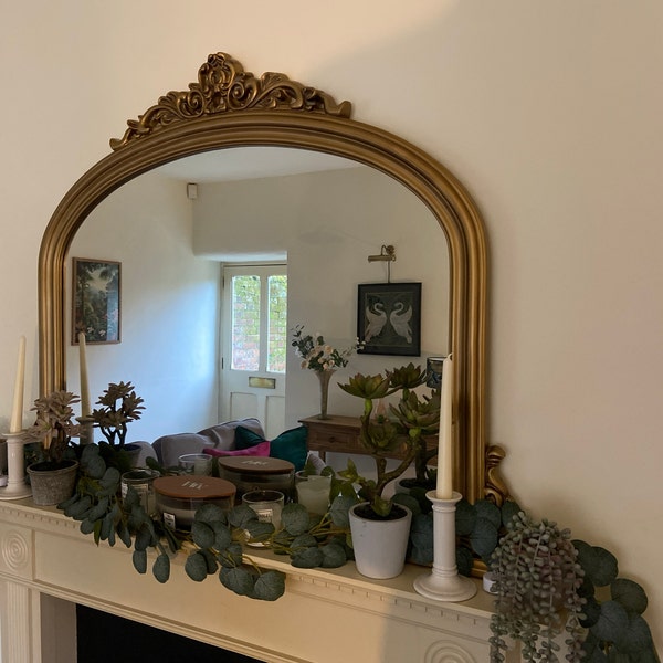 Art Deco Venetian Glass Framed Mirror 90cm X 60cm - Etsy