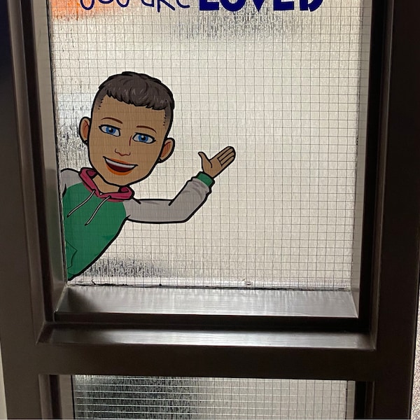 Color Personalized Bitmoji Decal (removable Vinyl) - Etsy