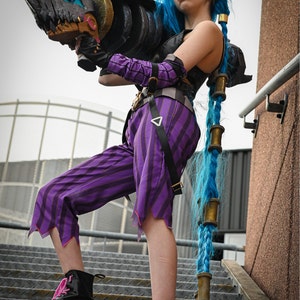 Jinx Arcane Fishbones Cosplay Blueprint and Instruction Guide PDF - Etsy
