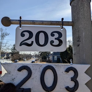 8x4 Reflective Custom Address Sign - Etsy