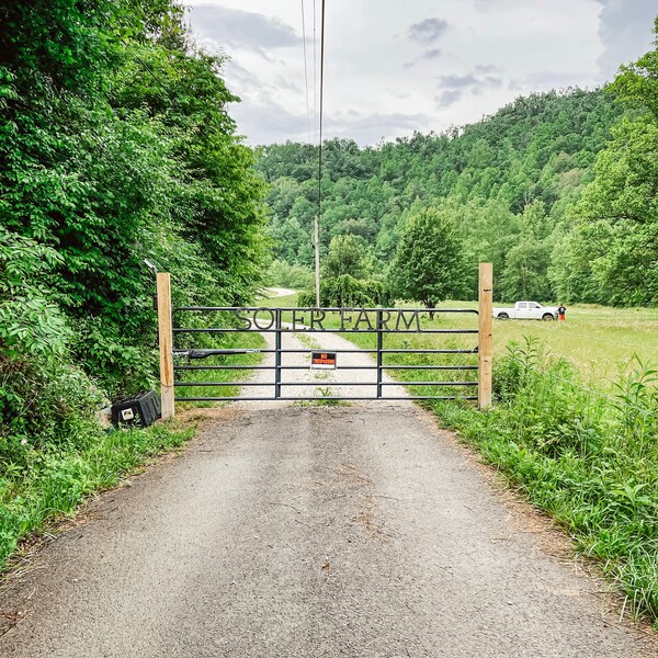 Custom Farm Gate Name Letters - Etsy