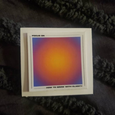 Focus Aura Sticker, Stickers, Stickers Aesthetic, Stickers Laptop ...