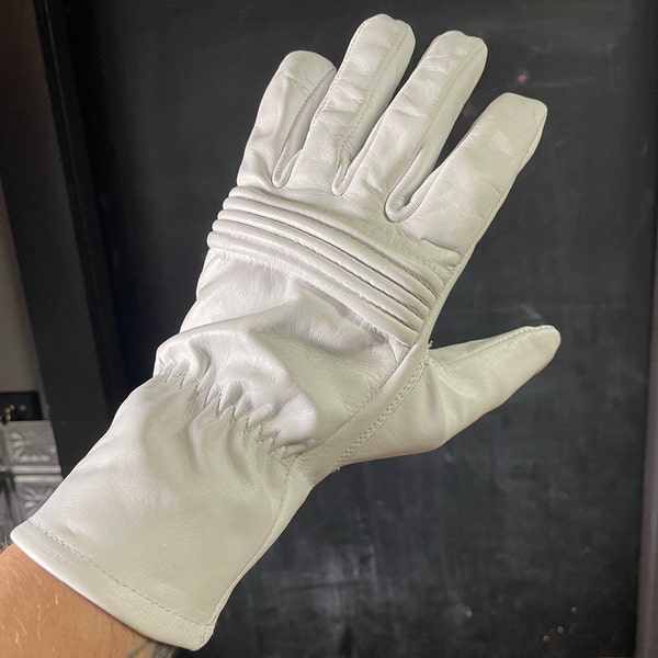 Leather Gloves for Power Rangers Kamen Rider Cosplay/long Gauntlet/top ...