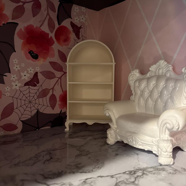 Doll House Shelves - Doll Furniture - Pick Your Colors - 1:6 Scale - Etsy