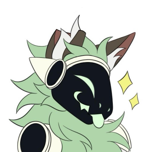 Digital Protogen Furry Emote/sticker Bases (pack 1) - Etsy