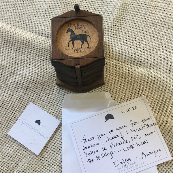 Vintage Equestrian Wood Keepsake Box - Etsy