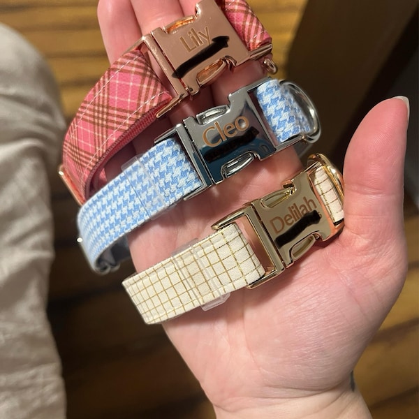 Green Chevron Dog Elite Bundle - Custom Dog Collar, Leash and Harness ...