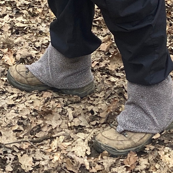 Lightweight Gaiters for Hiking Boots, Boot Cuffs, Over Boot Sock Saver ...