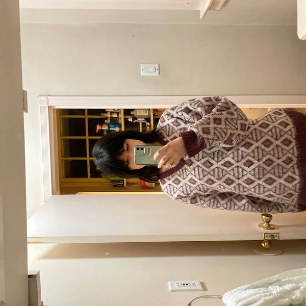 Vintage 90s Sheer Purple Floral Button up Blouse Short Sleeve Lightweight Shirt Cottagecore ...