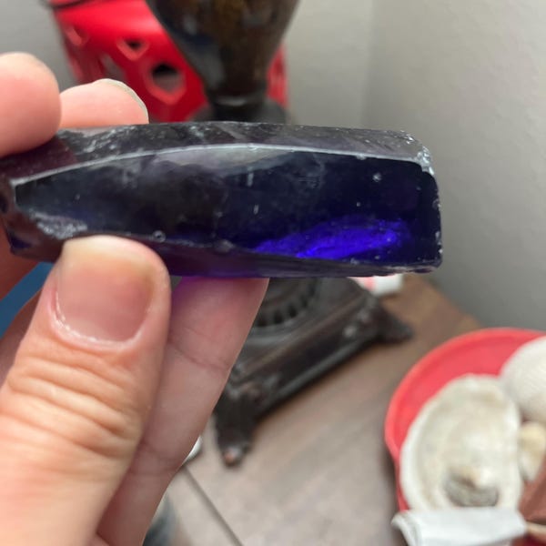 High-quality ! Blue Obsidian Uncut Raw Rough Crystal 825.00 Carat Stone ...