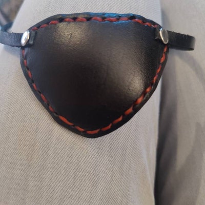 Viking Inspired Leather Eyepatch - Etsy